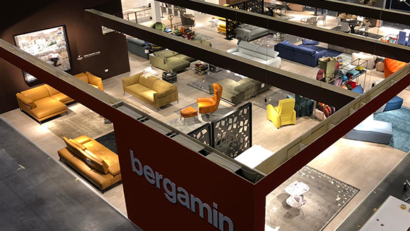 Bergamin alle Fiere dell'Arredamento in Veneto e in Friuli